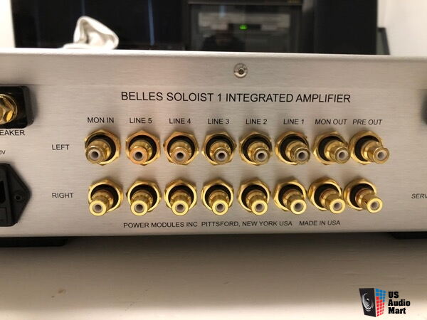Belles Soloist 1 Integrated Amplifier,125 Watts per channel. w/remote ...