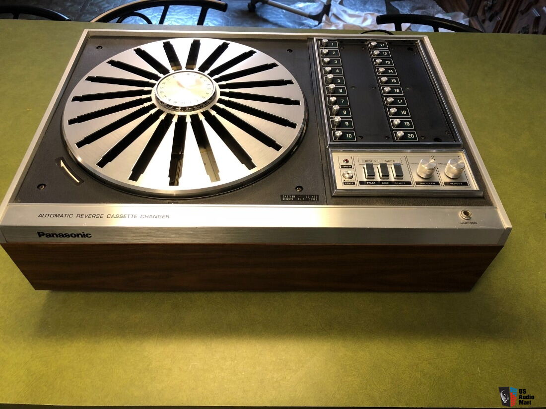 Panasonic RS-296US Automatic Reverse Cassette Changer -Very Rare Photo ...