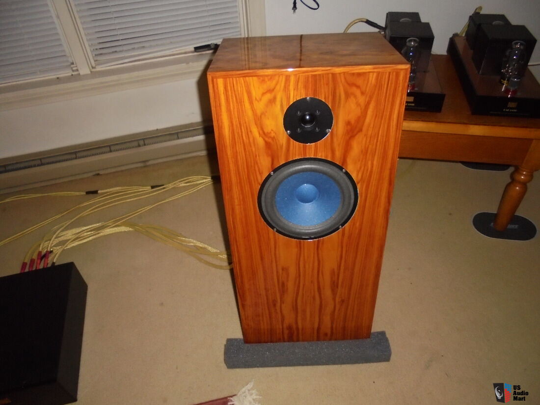 Audio Note U.K. AN-E / SEC Signature speakers, Brazilian Tulip, 99.99% ...