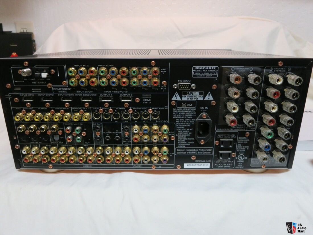 Marantz SR 8002 7 Channel Surround Receiver, HDMI Photo #2035965 - UK ...