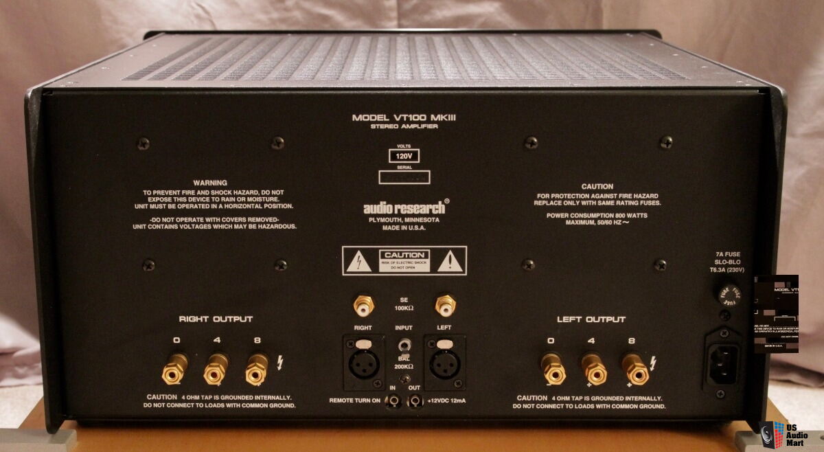 Audio Research VT-100 MKIII Photo #2036369 - US Audio Mart