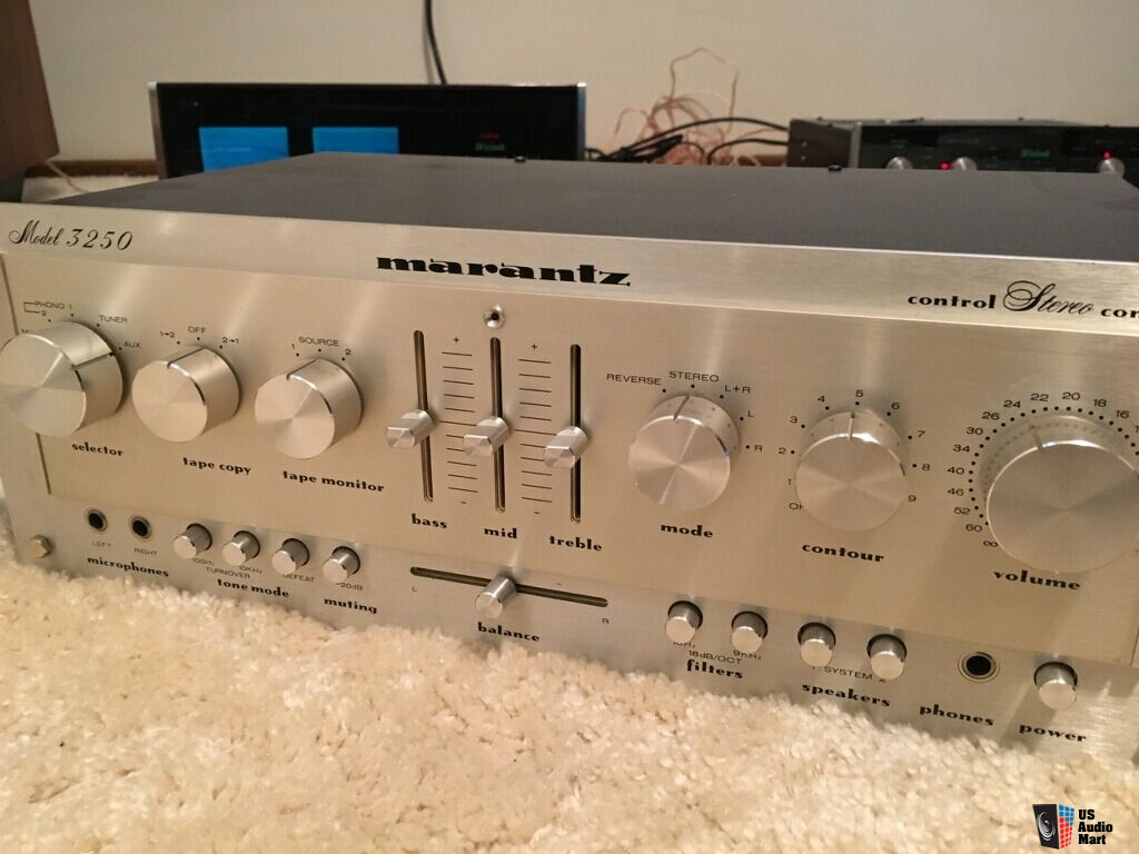 Marantz 300 DC amp and 3250 preamp Extensively Restored! Photo #2036907 ...