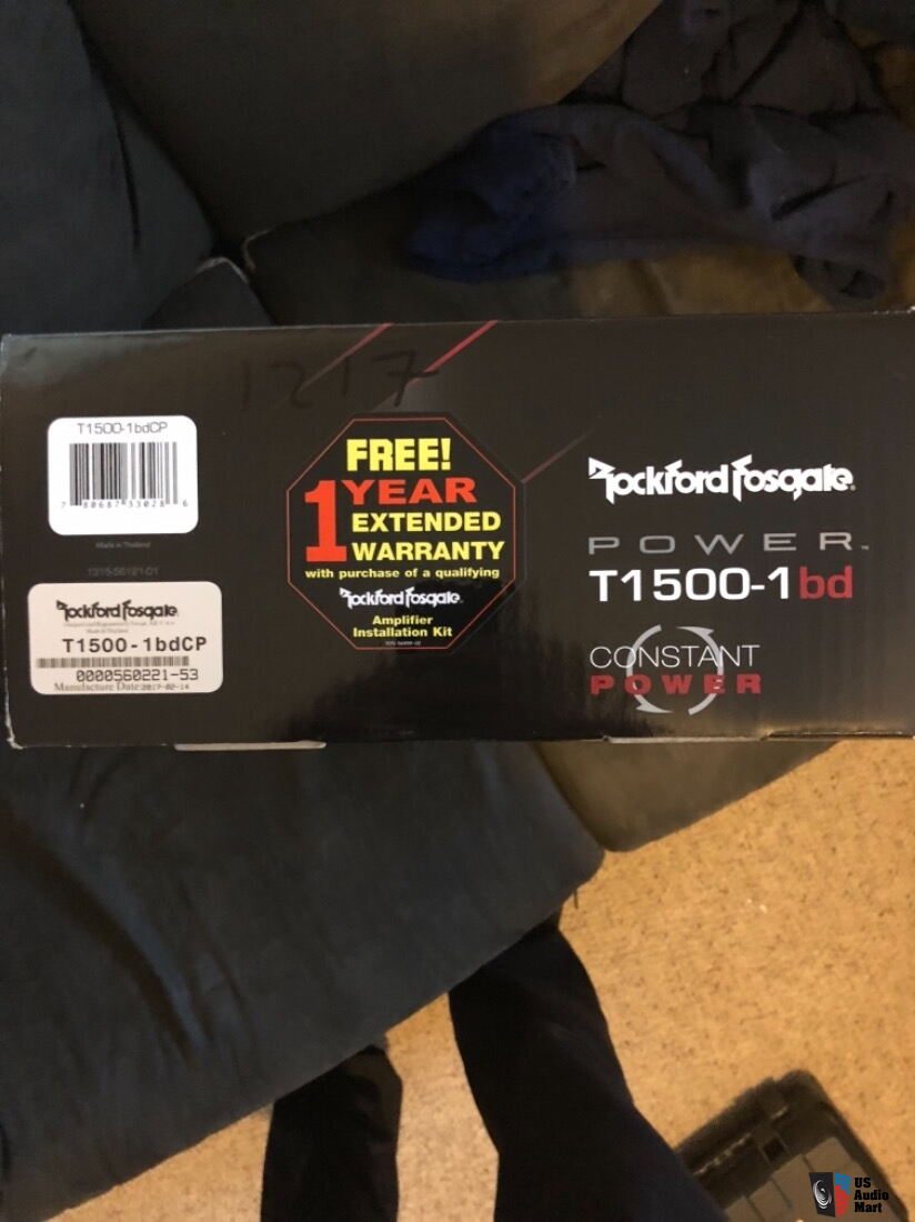 Rockford Fosgate T1500-1bdCP Power Amplifier Photo #2037641 - UK Audio Mart