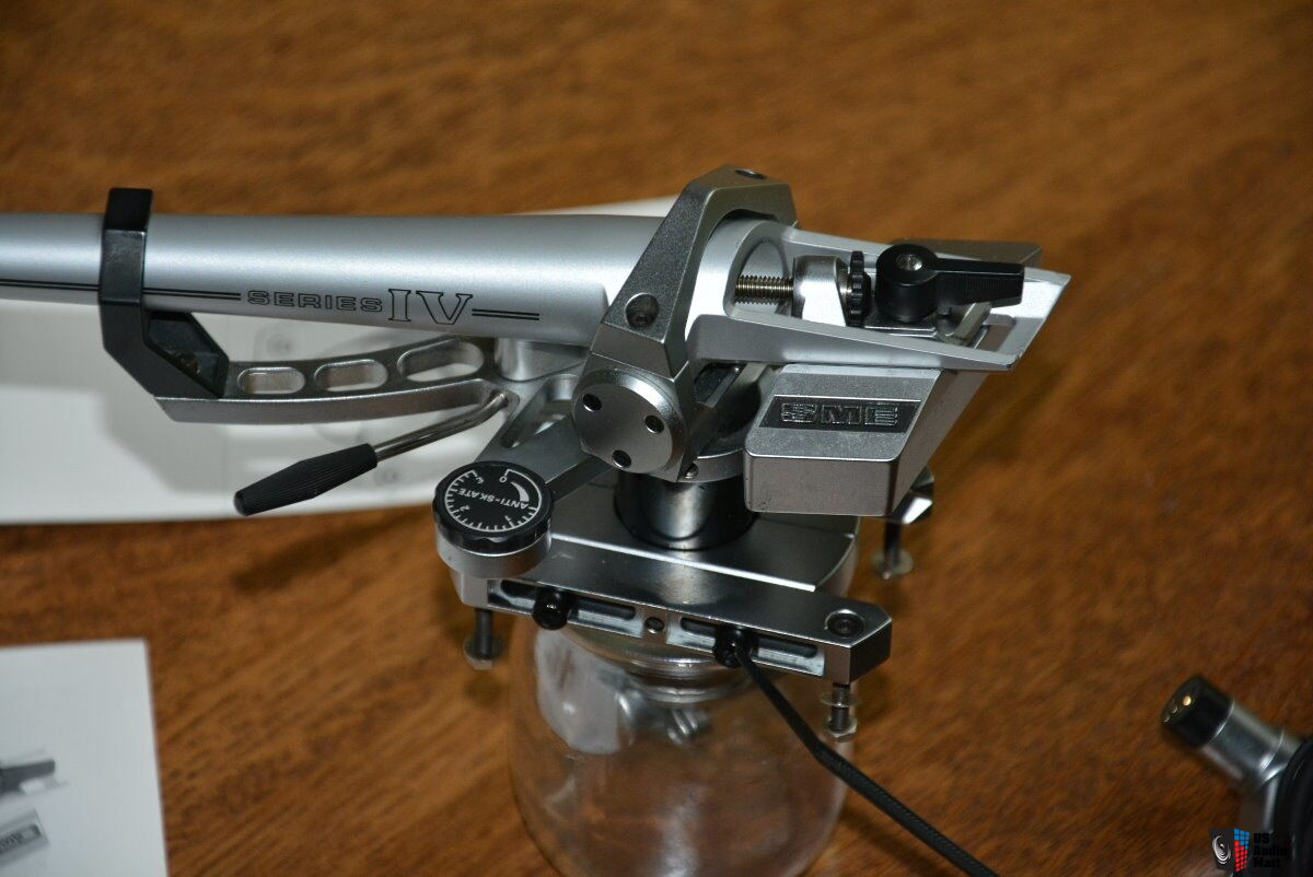 SME IV Tonearm - Just Re-wired with Silver Litz Tonearm wire Photo ...