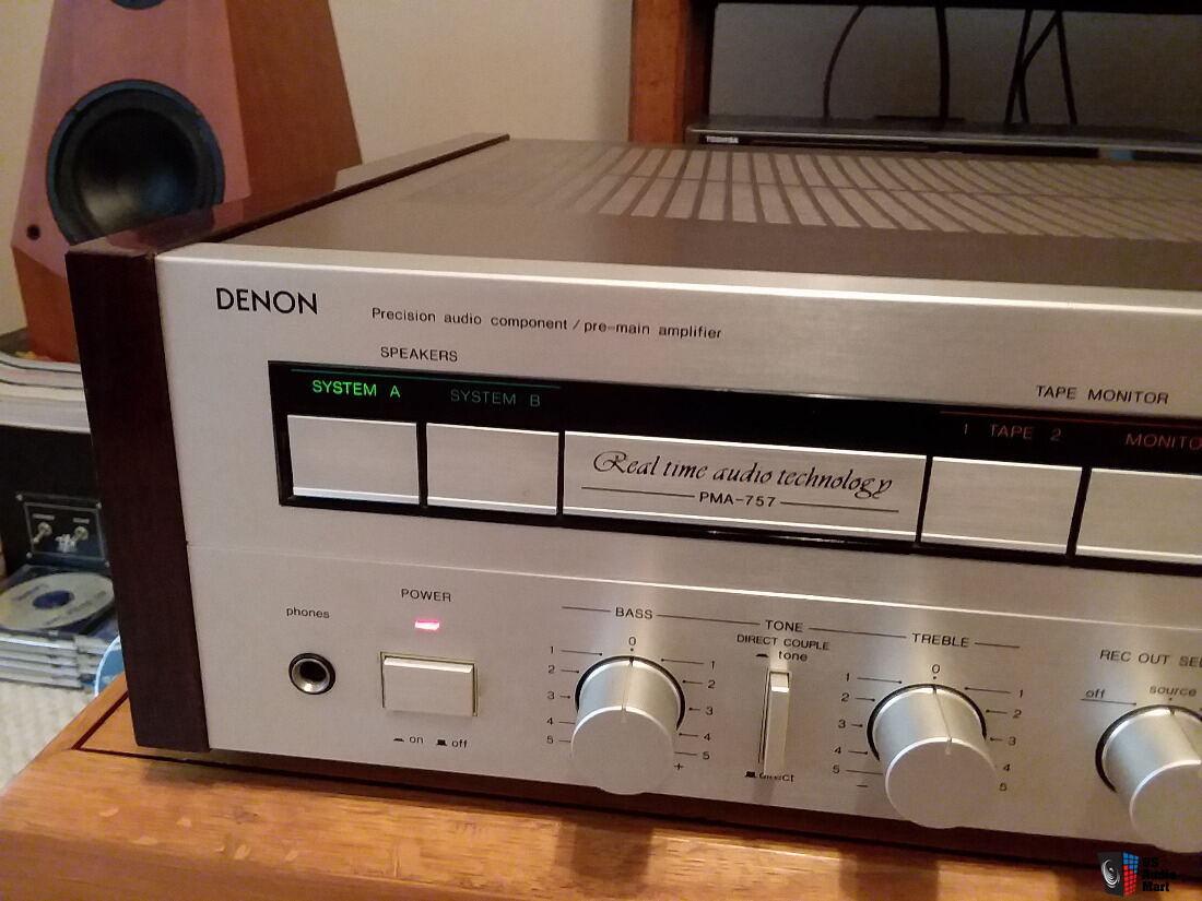 Denon PMA-757 integrated in VGC, has been TOTALLY recapped + snubber ...