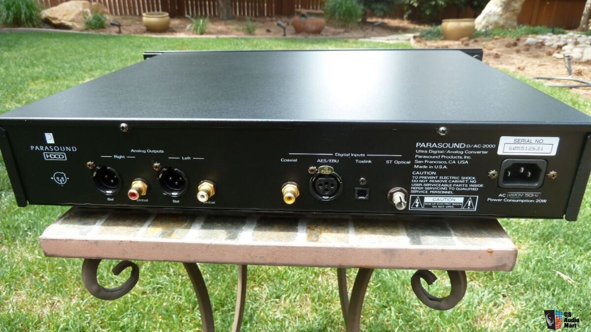 Parasound DAC-2000 Ultra - World Class R2R DAC Photo #2043710 - UK ...