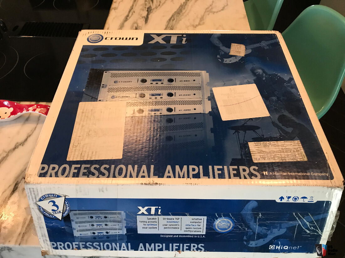 Crown XTI-2000 amp 475w/ch 8 ohm , DSP Photo #2045752 - US Audio Mart
