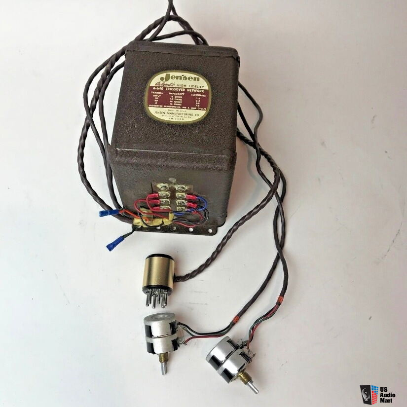 Jensen A-640 Crossover Dividing Network G-610 Triaxial Imperial Speaker ...