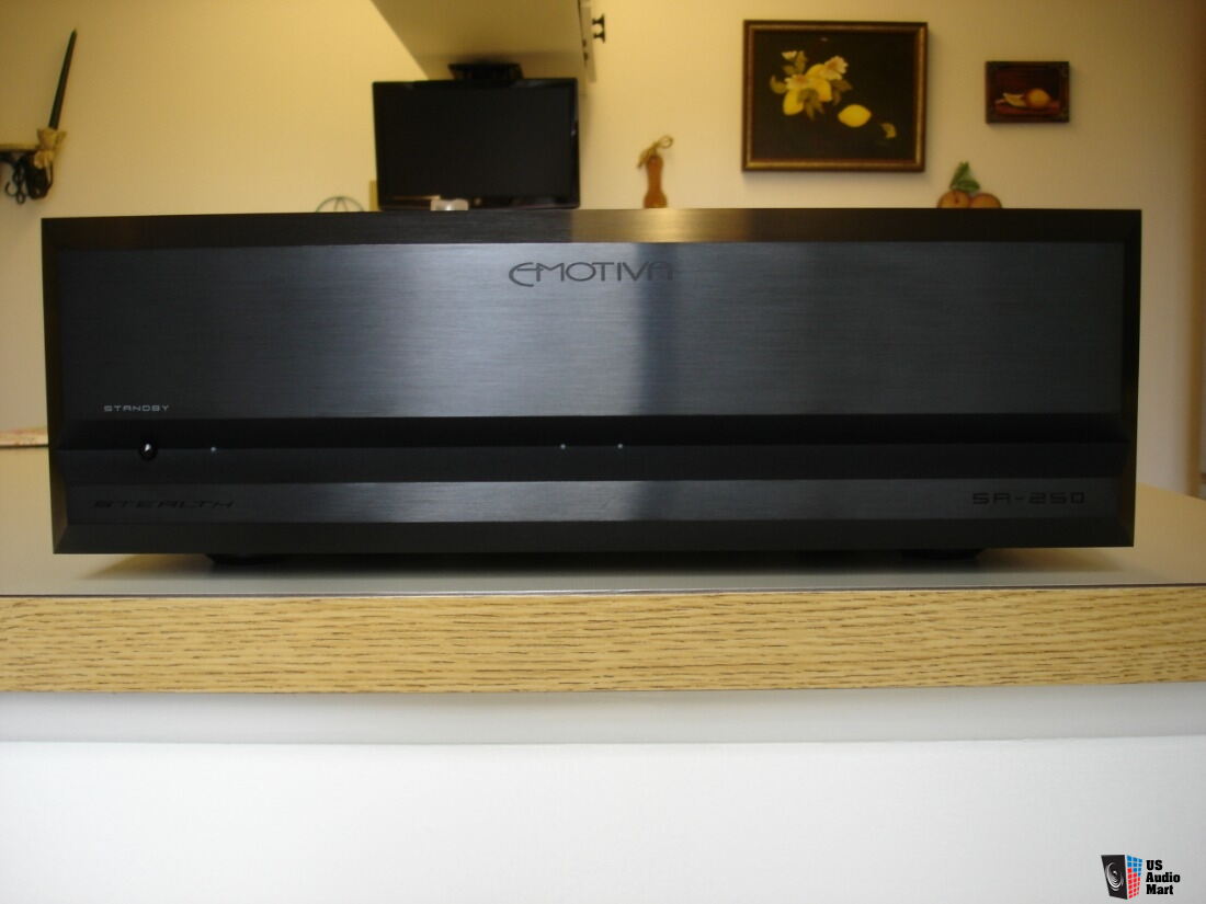 Emotiva Stealth SA-250 Limited Edition Studio Reference Power Amplifier ...