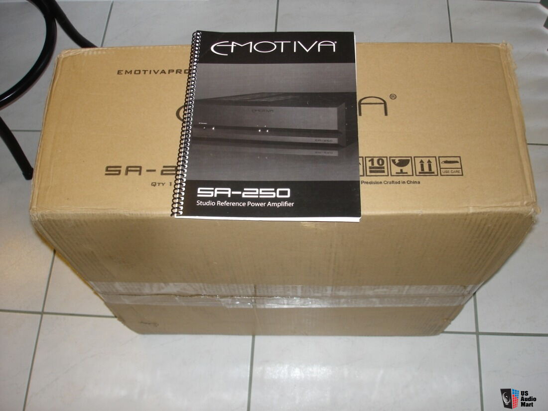 Emotiva Stealth SA-250 Limited Edition Studio Reference Power Amplifier ...