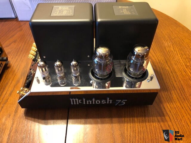 McIntosh MC75 MC-75 Tube Mono Amps Pair New Model Photo #2050631 - UK ...