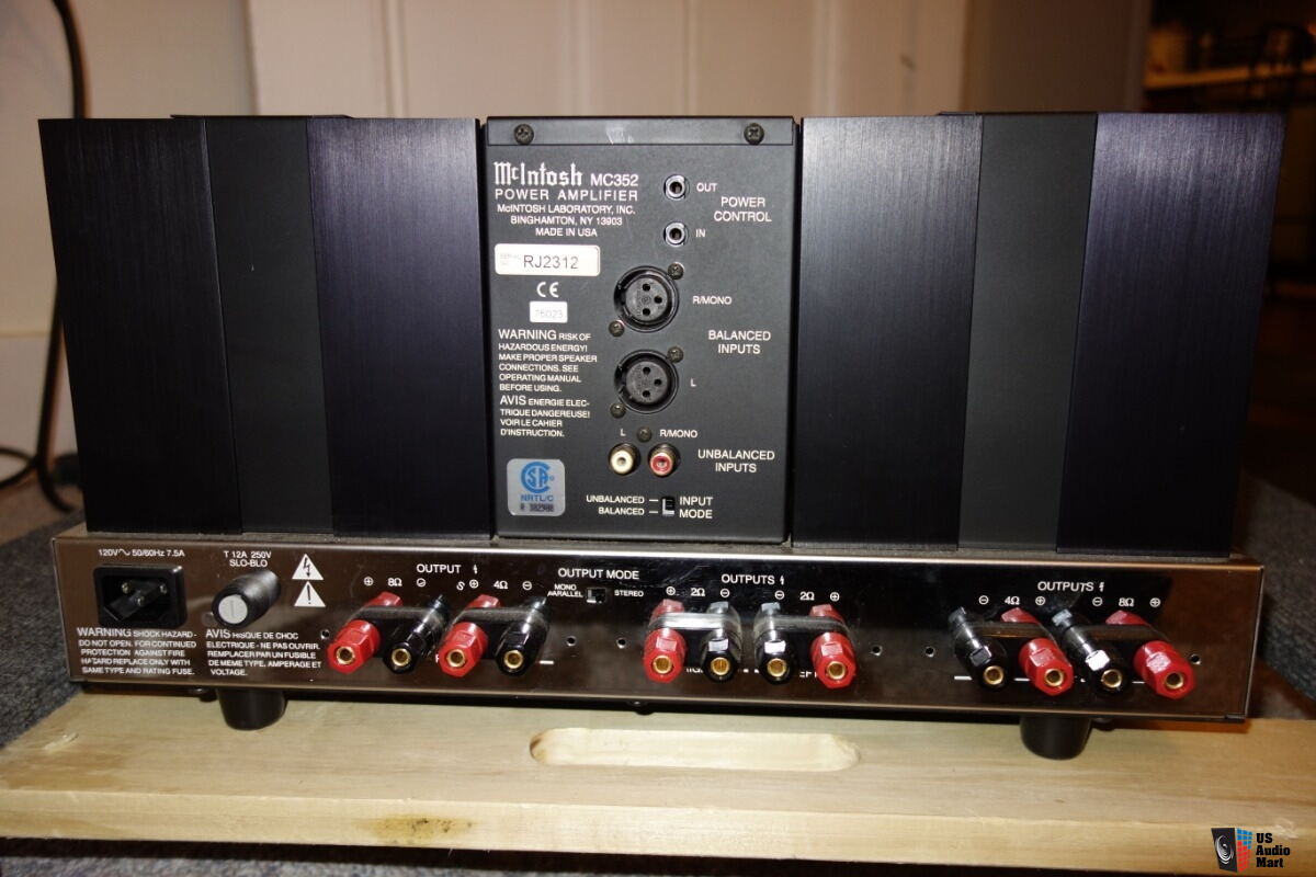 McIntosh MC352, 350 Watts/channel Photo #2050795 - US Audio Mart