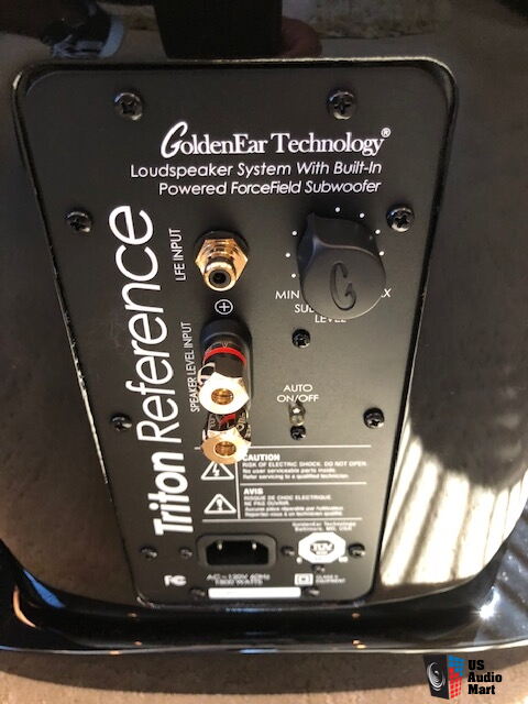 Goldenear Technology Triton Reference Speakers - 3 Months New! Photo ...