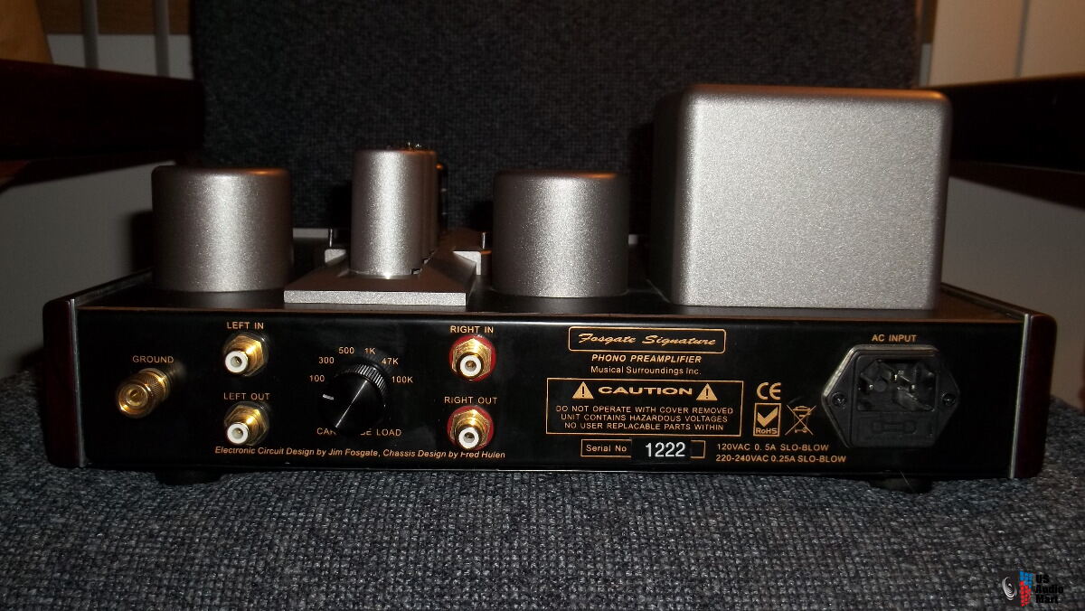 Fosgate Signature Phono Stage w/premium NOS tubes Photo #2052105 ...