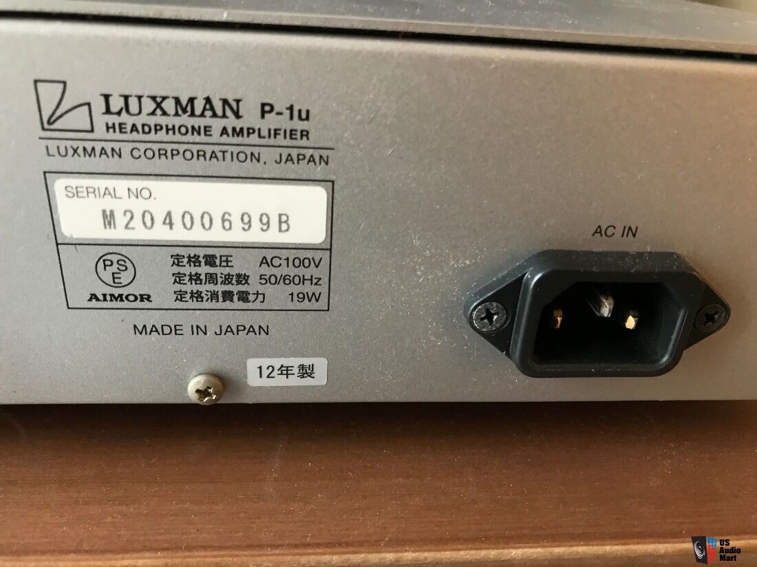 Luxman P-1u headphone Amplifier (100V version) Photo #2052125 - UK ...