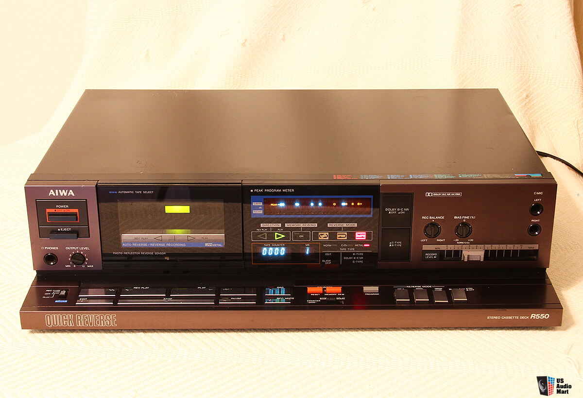 Aiwa AD-R550 cassette deck Photo #2053496 - US Audio Mart