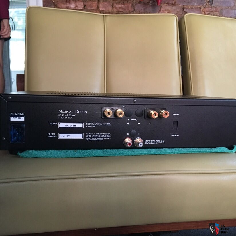 Musical Design D-75.3 B Elite Ultra 6-Series Stereo Amplifier Photo ...