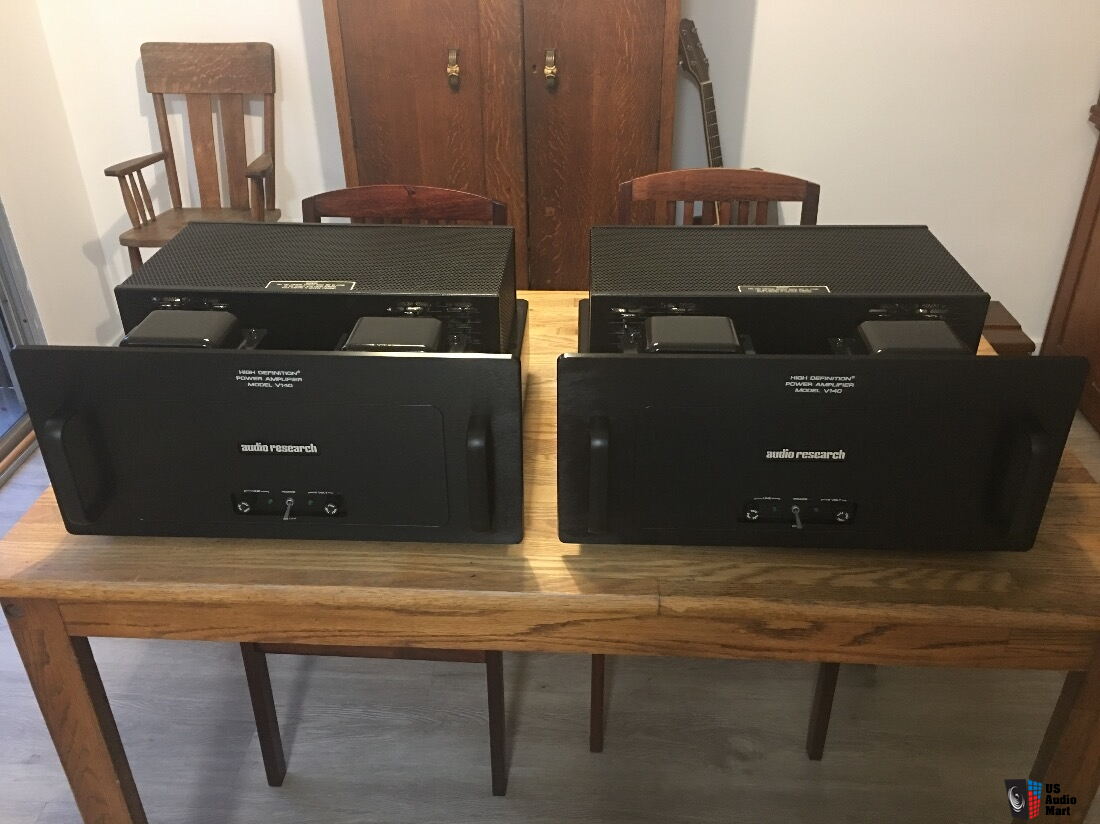 AUDIO RESEARCH V-140 mono amplifiers (Mint Condition) Photo #2056856 ...