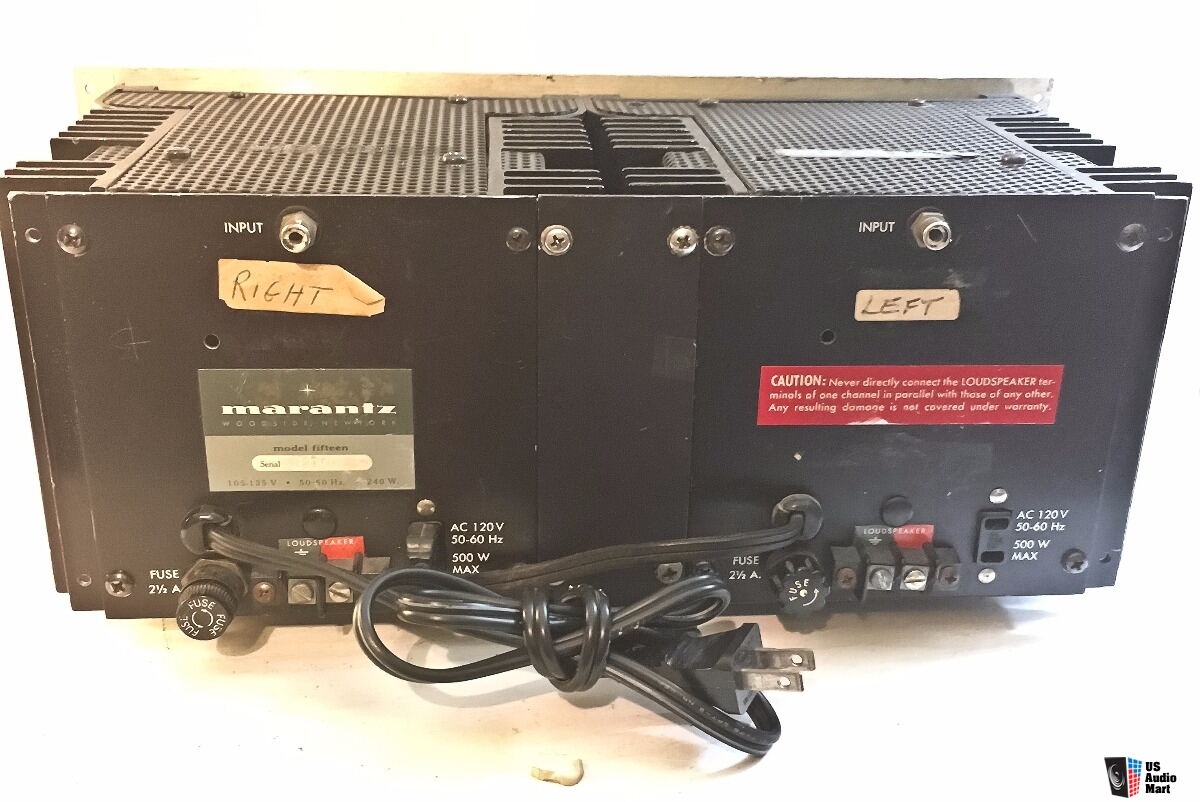 Marantz Model 15 Amplifier Photo #2060568 - US Audio Mart
