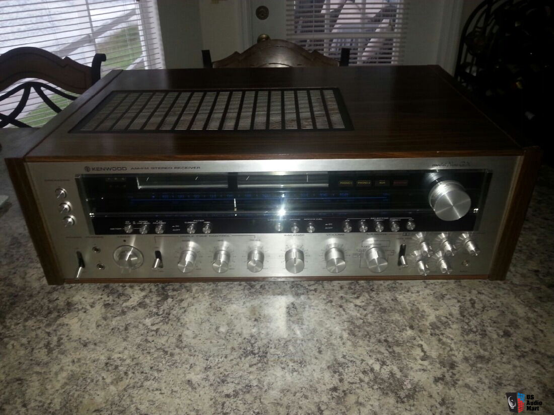 Kenwood - Model Nine GX Silver Face Classic Stereo Receiver Photo ...