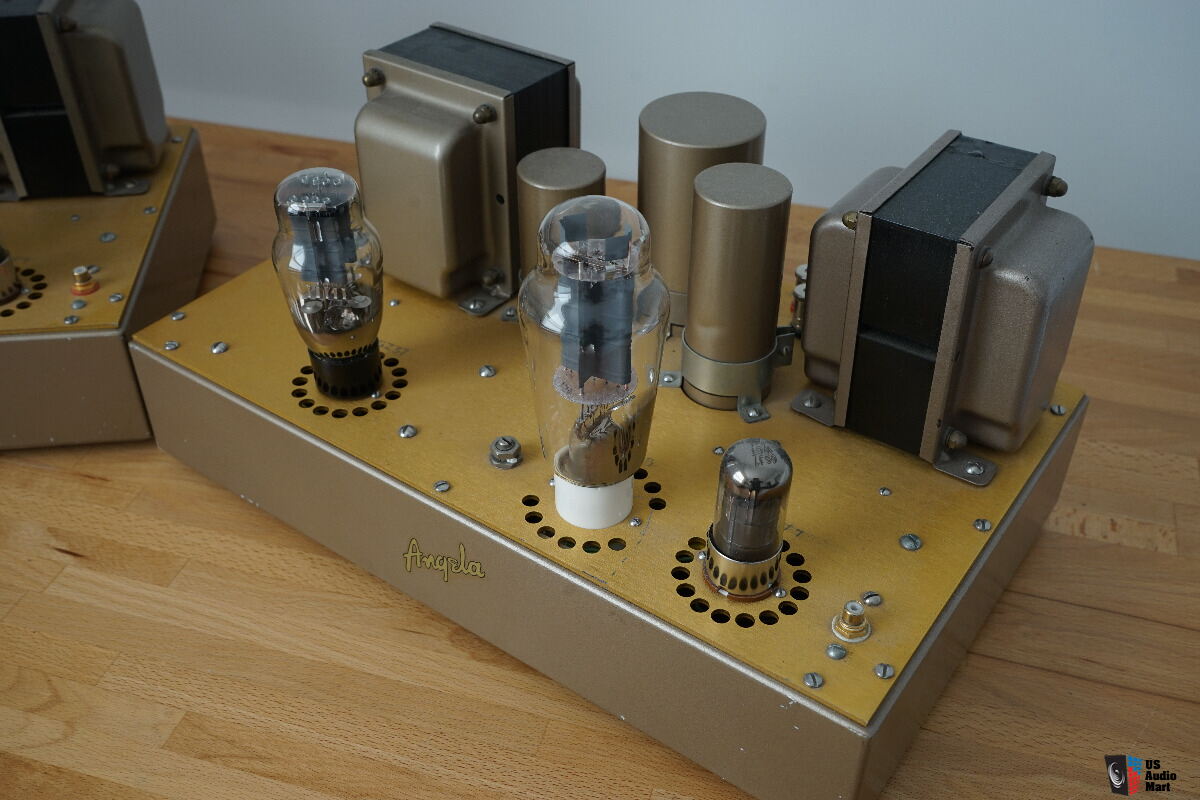 Angela Model 91 Monoblock Tube Amplifiers (300B) - Western Electric 91A ...