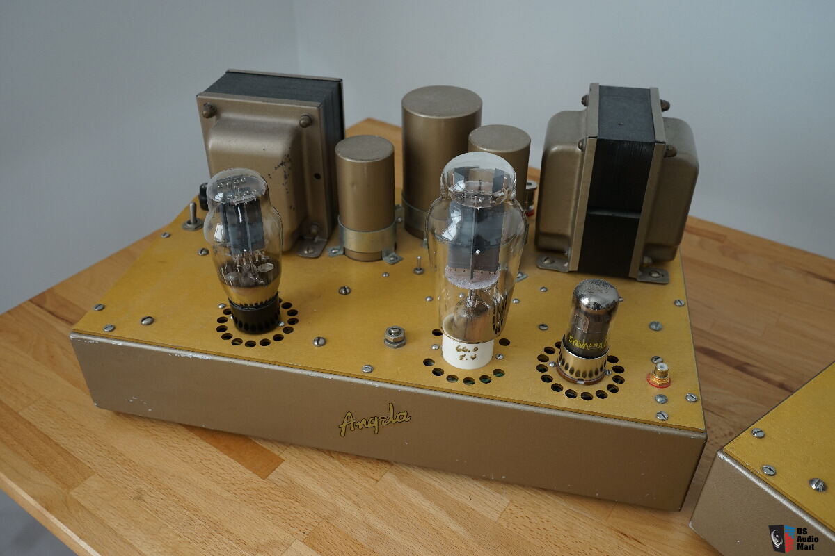 Angela Model 91 Monoblock Tube Amplifiers (300B) - Western Electric 91A ...