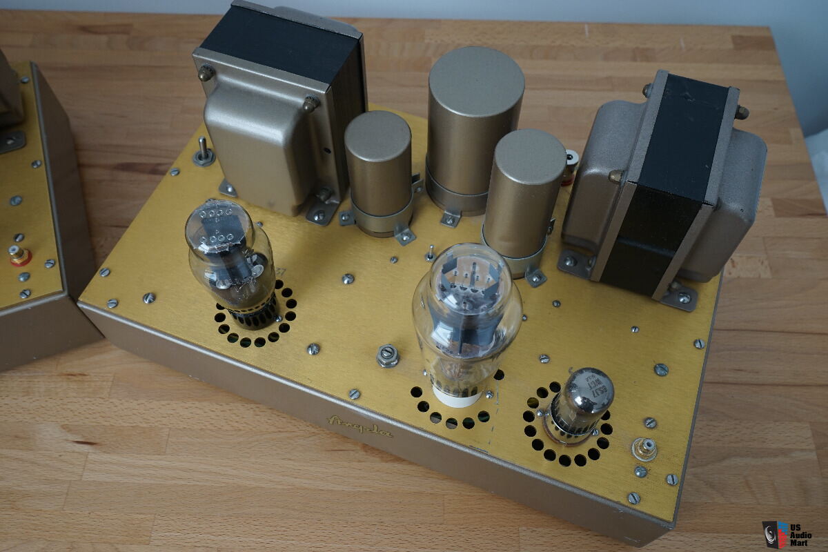 Angela Model 91 Monoblock Tube Amplifiers (300B) - Western Electric 91A ...