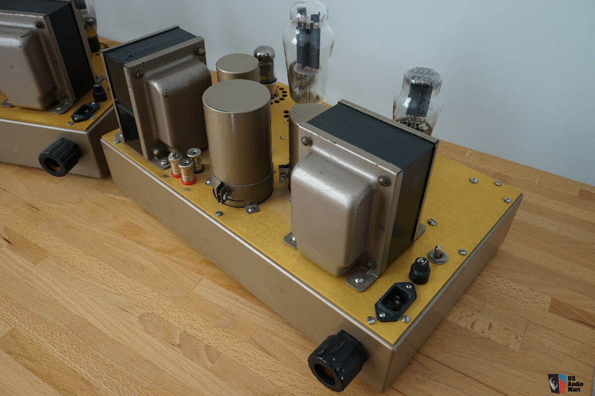 Angela Model 91 Monoblock Tube Amplifiers (300B) - Western Electric 91A ...