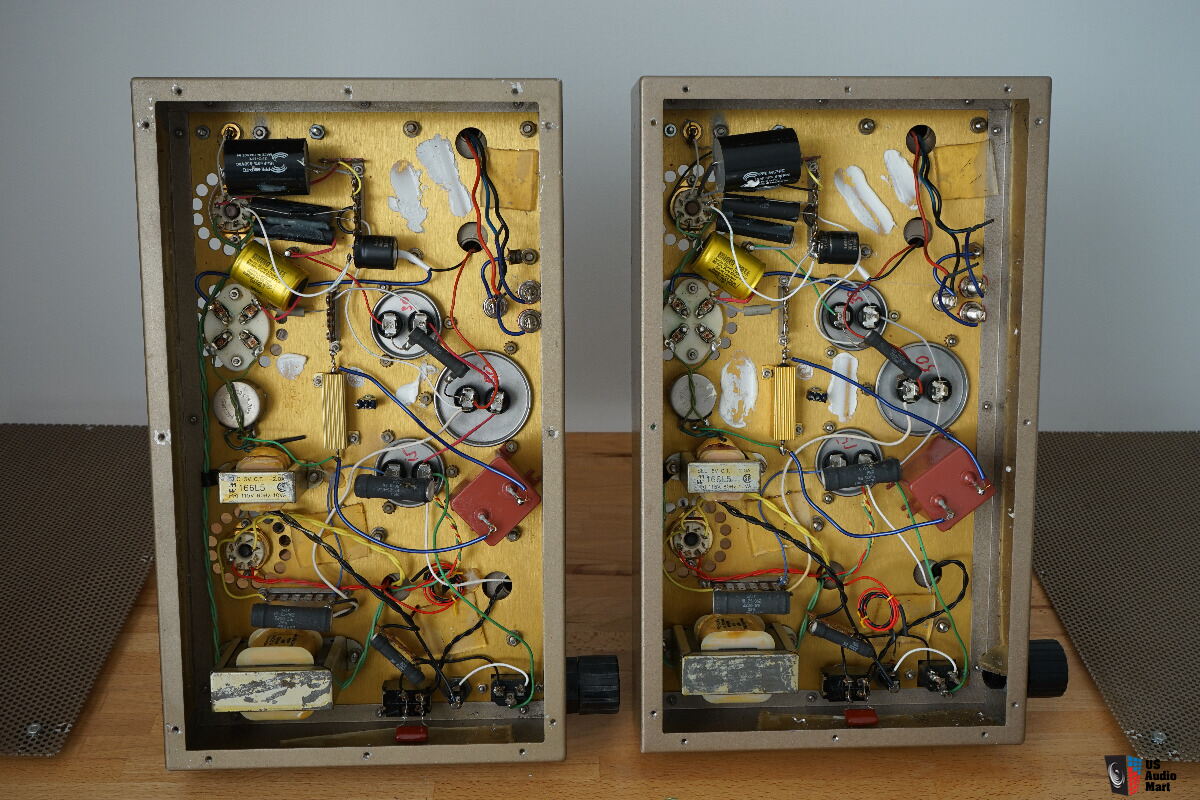 Angela Model 91 Monoblock Tube Amplifiers (300B) - Western Electric 91A ...