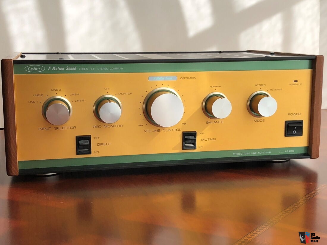 Leben Hi-Fi Stereo Co RS100U preamp. Rare! Photo #2077118 - US Audio Mart
