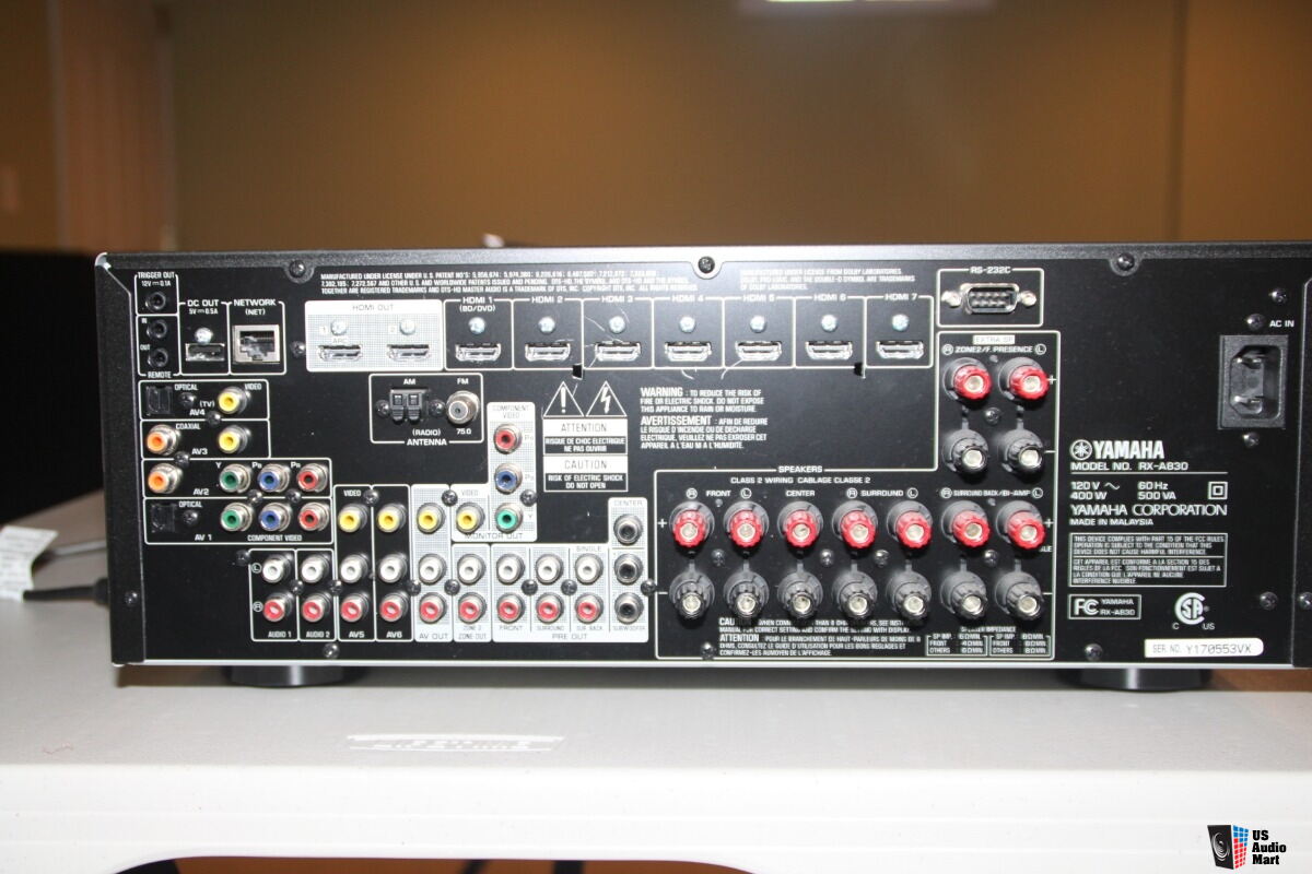 Yamaha AVENTAGE RX-A830 surround receiver Photo #2074118 - US Audio Mart