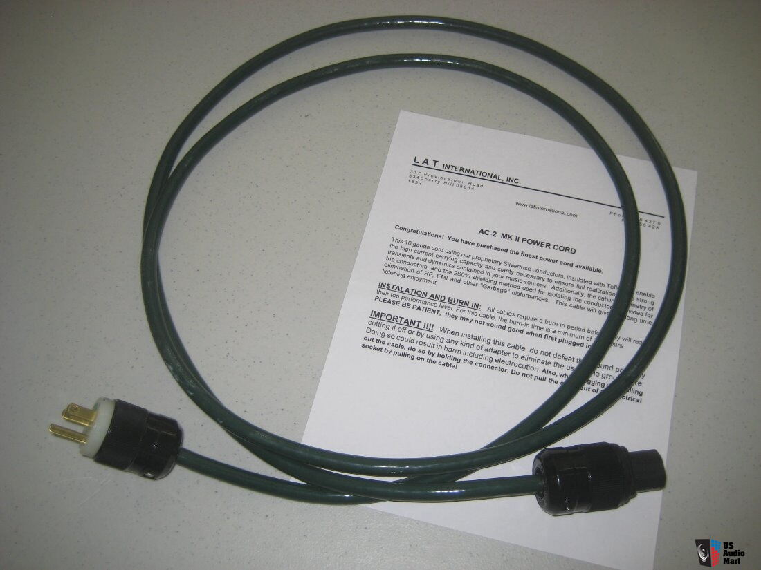 LAT International 20 Amp Power Cord Photo #2075239 - US Audio Mart