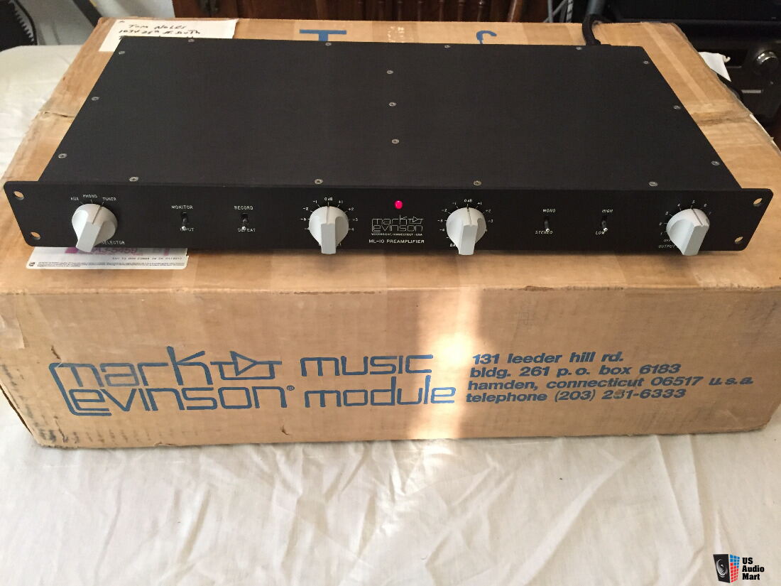 Mark Levinson ML-10 Preamplifier Photo #2075841 - US Audio Mart