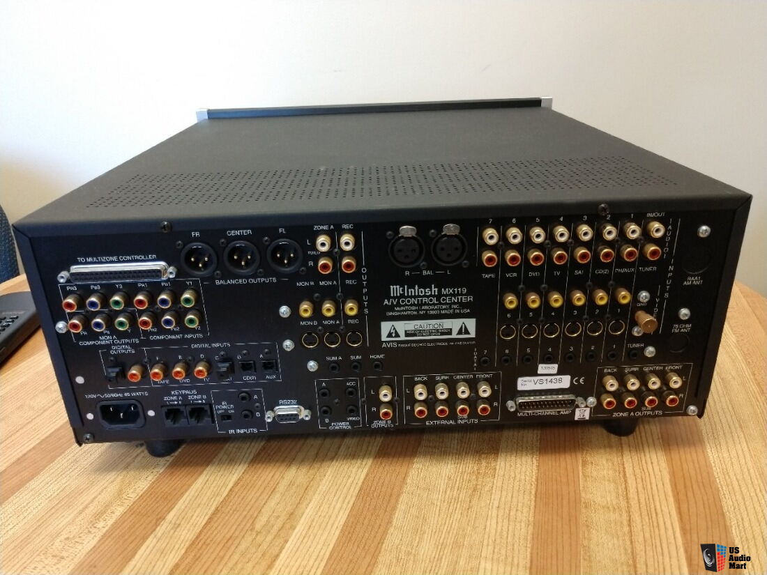 McIntosh MX119 Preamplifier Photo #2076695 - US Audio Mart
