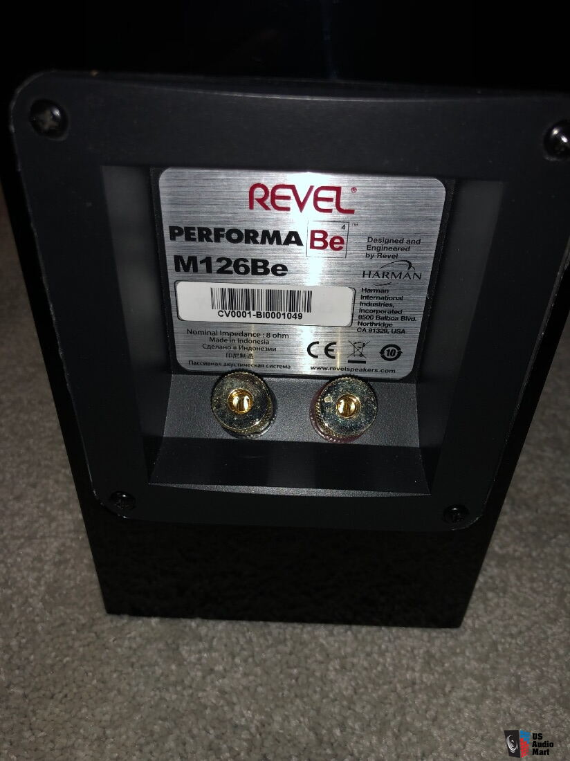 Revel Performa Be M126Be Speakers with Beryllium Tweeters Photo ...