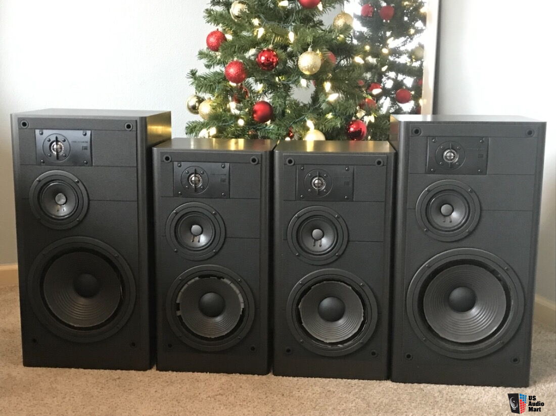 Beautiful Vintage JBL LX44 Loudspeakers (1987-92) Black Ash Photo ...