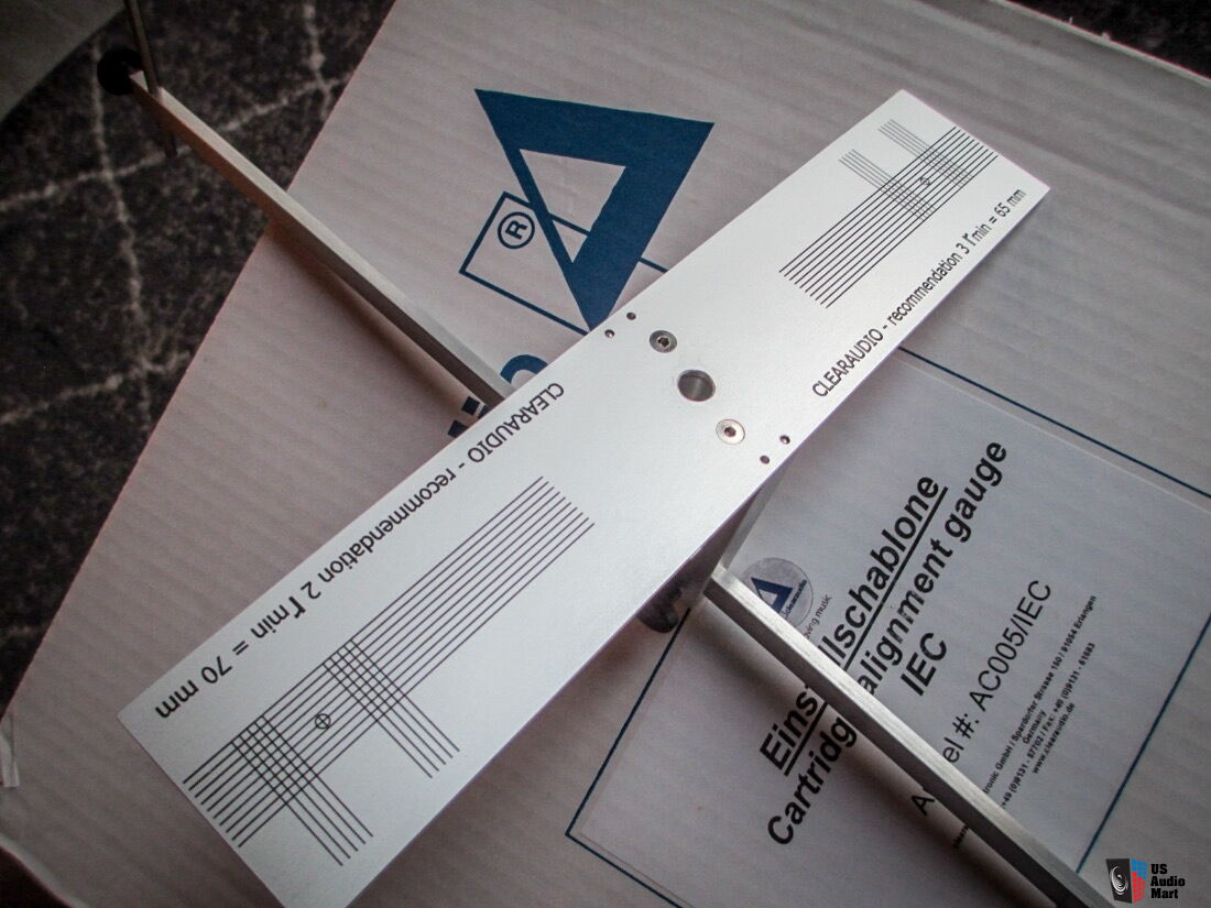 Clearaudio Cartridge Alignment Gauge IEC