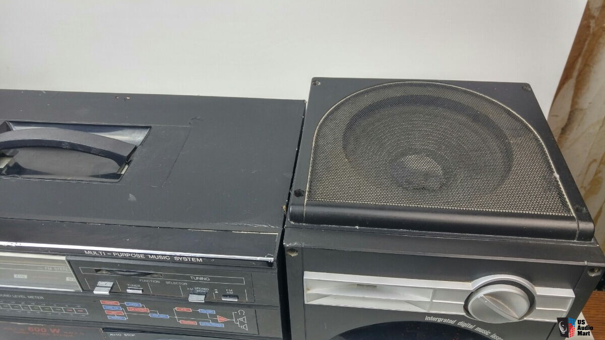Berecha Ghetto Blaster Boombox AM/FM Stereo Cassette Radio - Rare ...