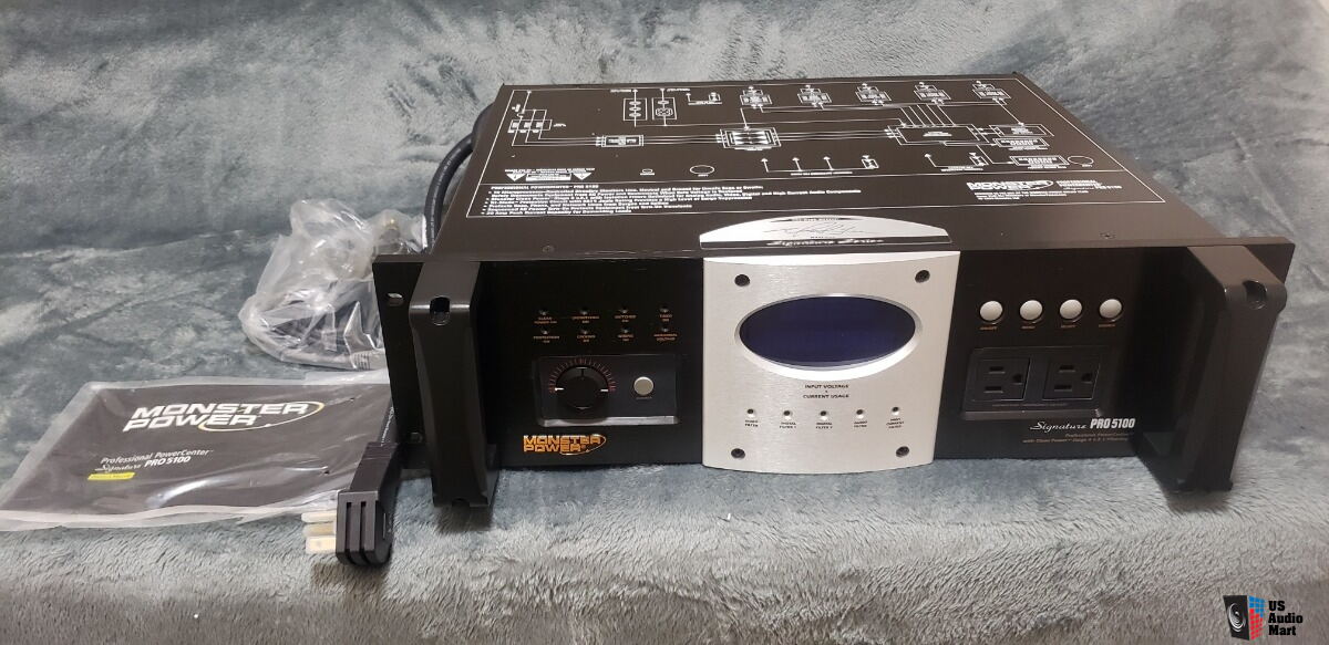 Monster Signature Series Pro 5100 PowerCenter Power Conditioner Photo ...