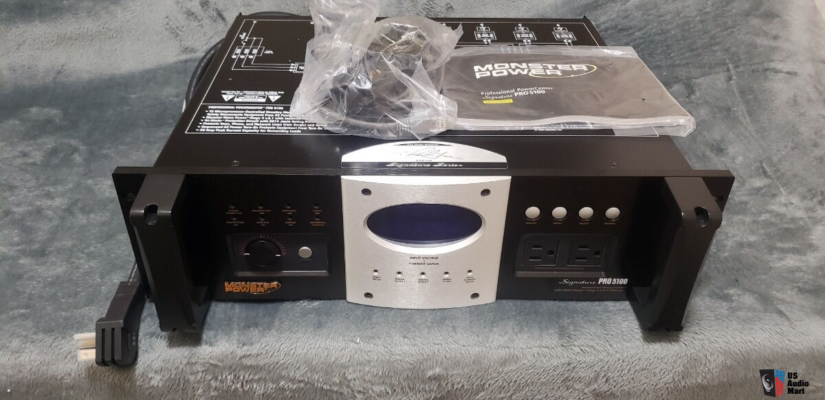Monster Signature Series Pro 5100 PowerCenter Power Conditioner Photo ...