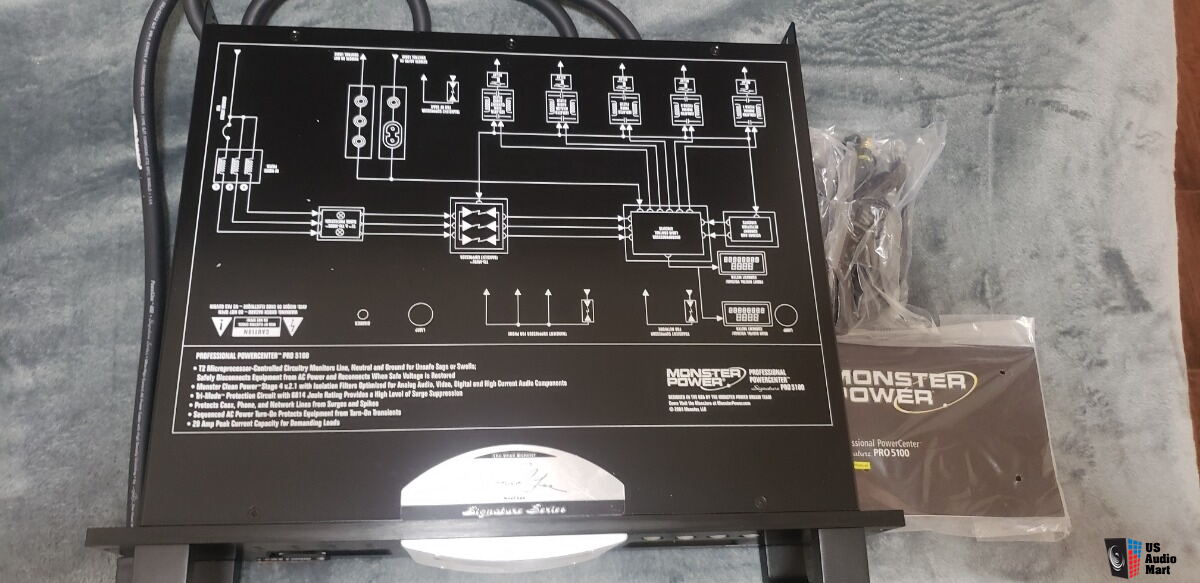 Monster Signature Series Pro 5100 PowerCenter Power Conditioner Photo ...