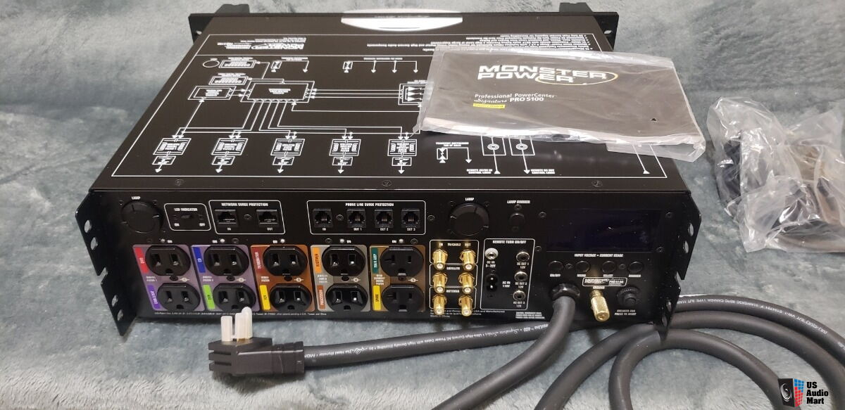 Monster Signature Series Pro 5100 PowerCenter Power Conditioner Photo ...