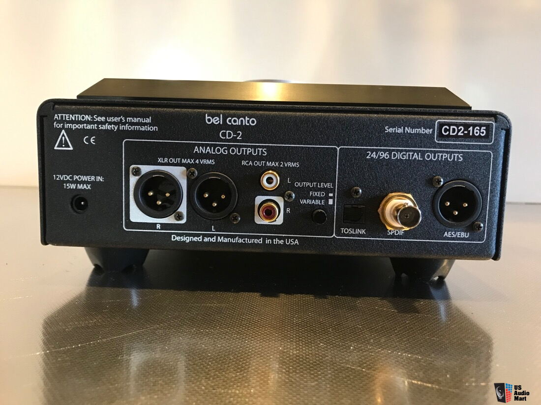 bel canto designs cd2 trasport/player Photo #2088083 - UK Audio Mart