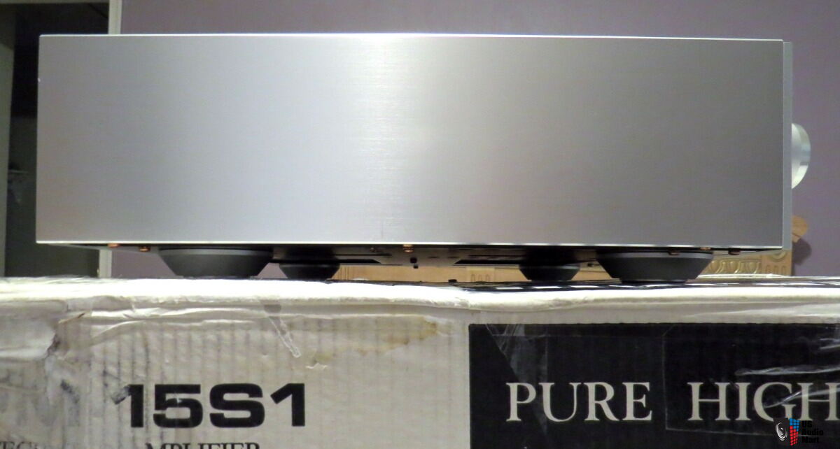 Marantz PM-15S1 Integrated Stereo Amplifier Silver High Fidelity Amp ...