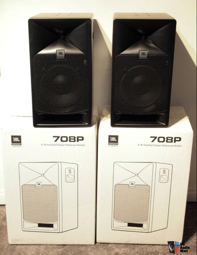 JBL LSR 708P 708 Master Reference Studio Monitors in Excellent Shape ...
