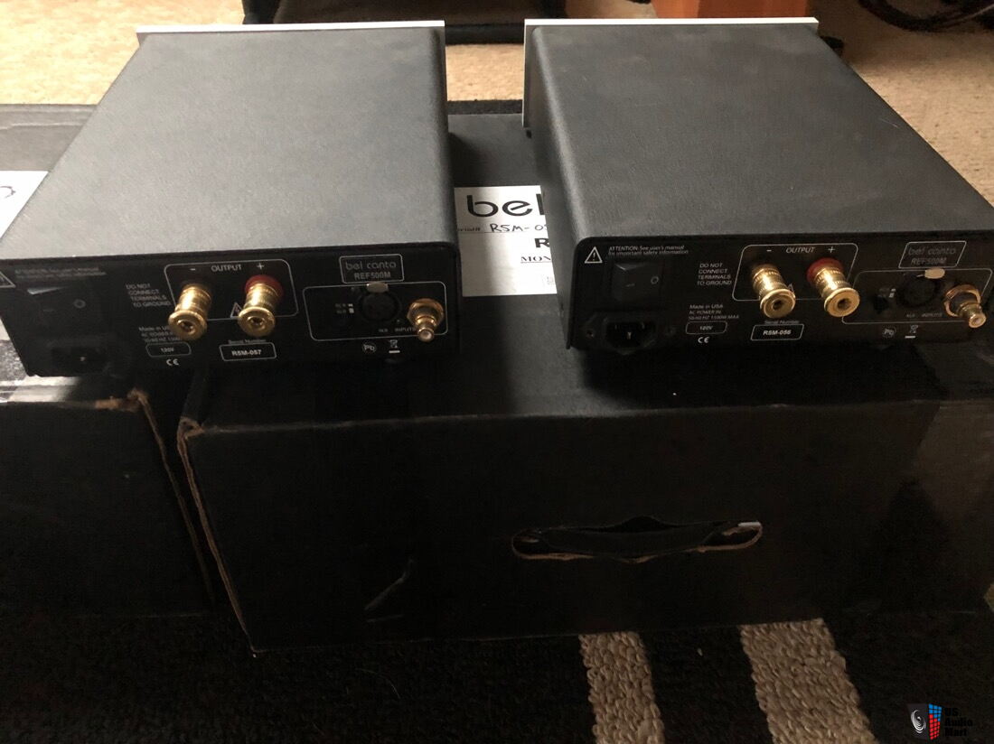 Bel Canto REF500M monoblocks LOWER PRICE Photo #2096350 - US Audio Mart