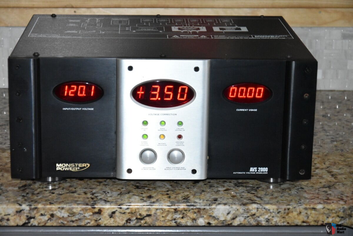 Automatic Voltage Stabilizer: Monster Power AVS 2000 Photo #2100118 ...