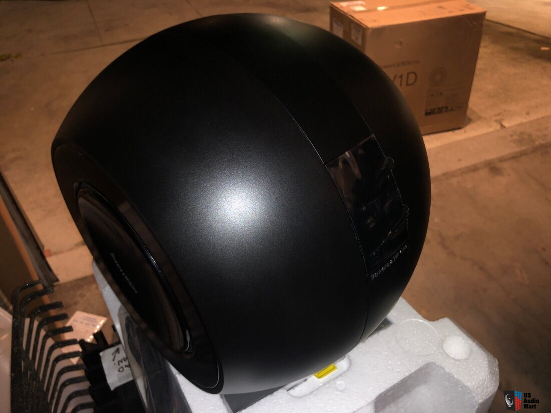 B&W Bowers and Wilkins PV1D subwoofer black. NIB. open box Photo ...