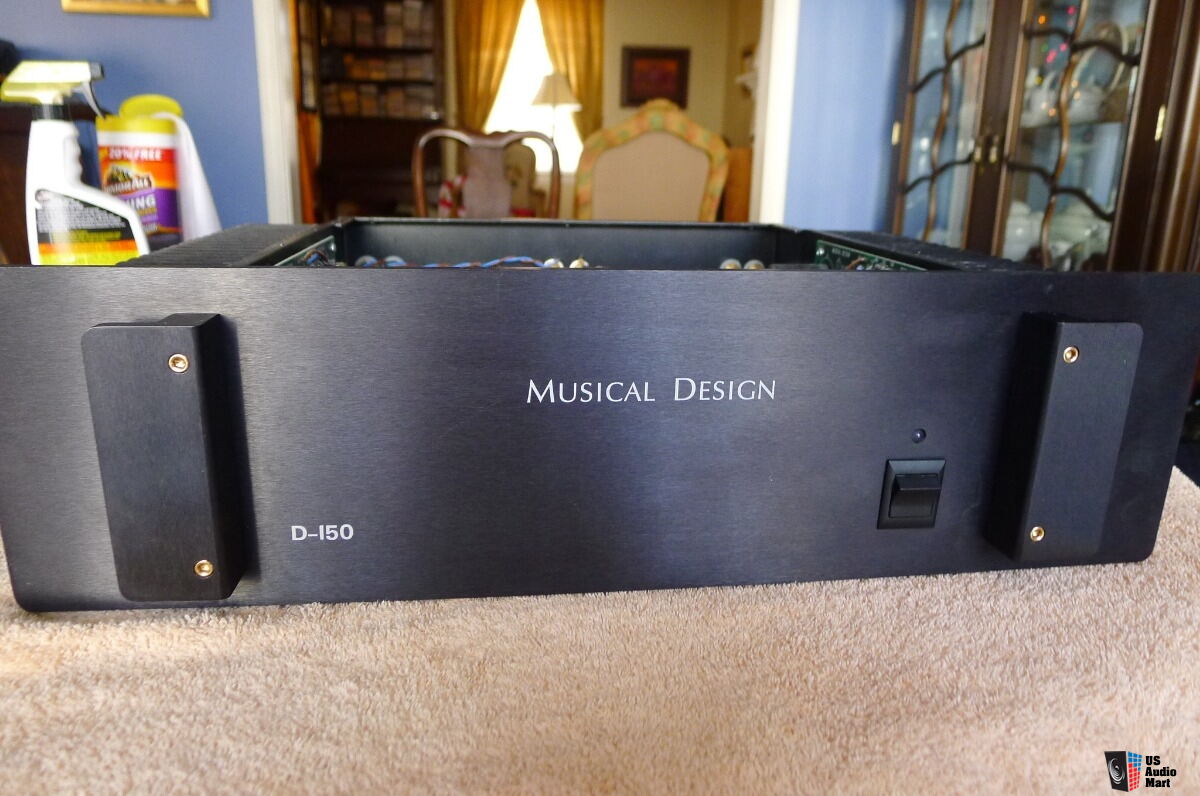 MUSICAL DESIGN D150 Platinum amplifier Photo #2101290 - US Audio Mart