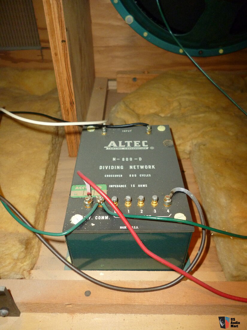 Altec Lansing Iconic Speaker Model 826 Single Blonde Cabinet Photo ...